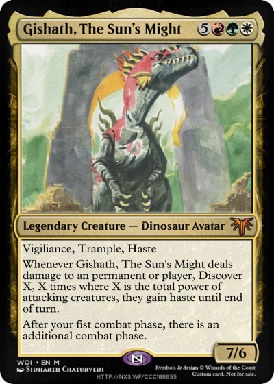 MTGNexus - Gishath, The Sun's Might