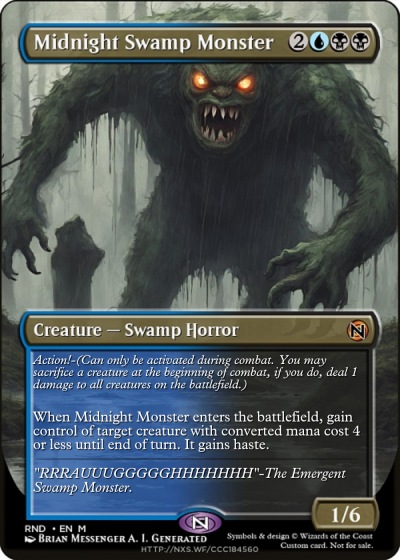 MTGNexus - Midnight Swamp Monster