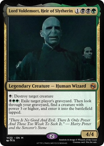 MTGNexus - Lord Voldemort, Heir of Slytherin