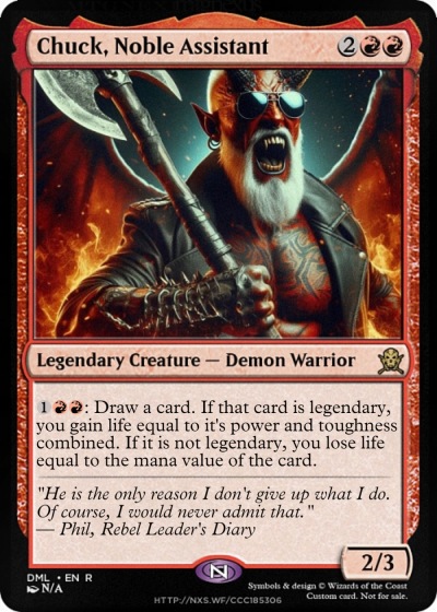 MTGNexus - Chuck, Noble Assistant