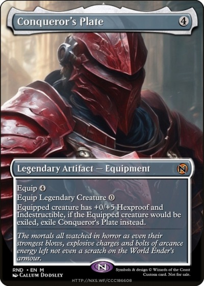 MTGNexus - Conqueror's Plate