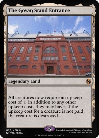 MTGNexus - The Govan Stand Entrance