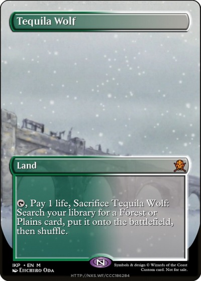 MTGNexus - Tequila Wolf