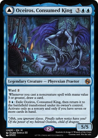 MTGNexus - Oceiros, Consumed King // My dear Ocelotte!
