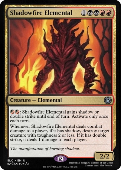 MTGNexus - Shadowfire Elemental