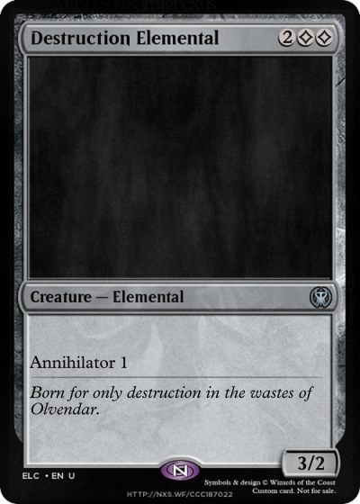 MTGNexus - Destruction Elemental