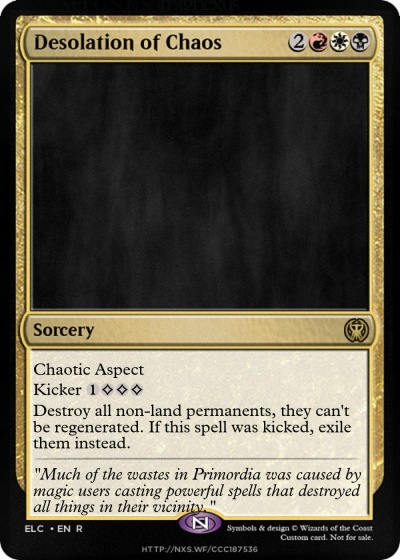 MTGNexus - Desolation of Chaos