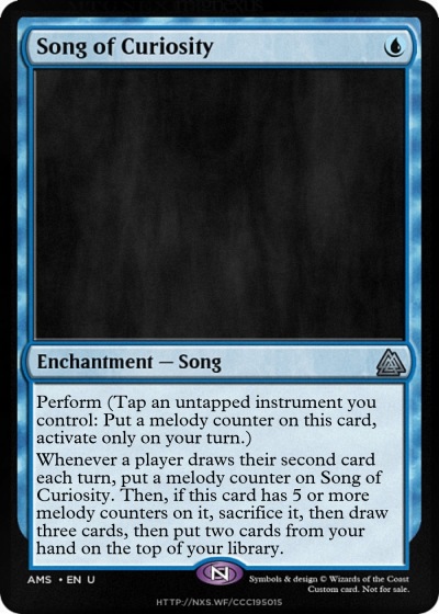 MTGNexus - Song of Curiosity