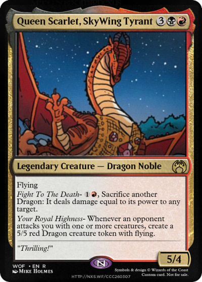 MTGNexus - Queen Scarlet, SkyWing Tyrant