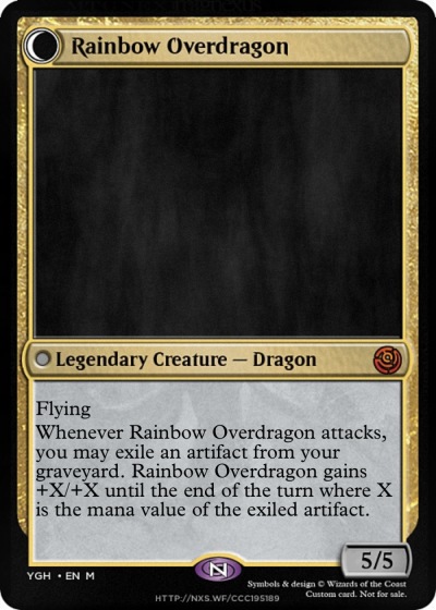 MTGNexus - Rainbow Dragon // Rainbow Overdragon