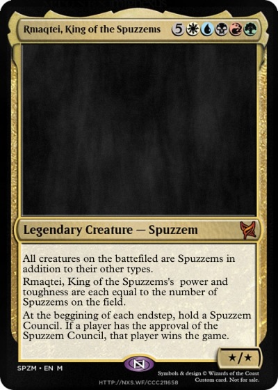 MTGNexus - Rmaqtei, King of the Spuzzems