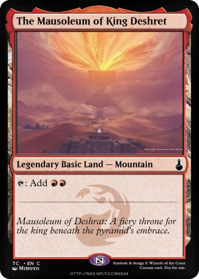 MTGNexus - The Mausoleum of King Deshret