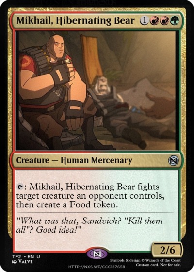 MTGNexus - Mikhail, Hibernating Bear