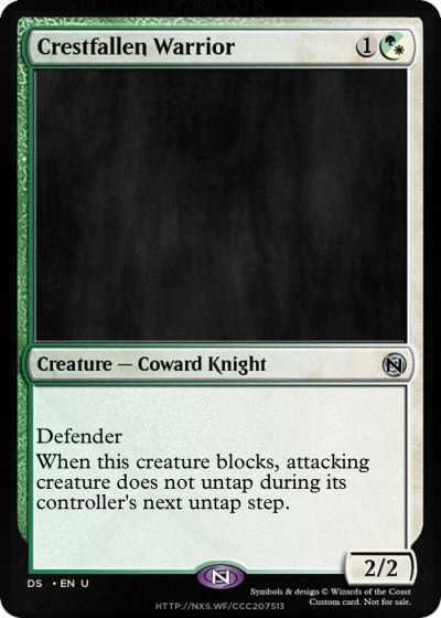 MTGNexus - Crestfallen Warrior
