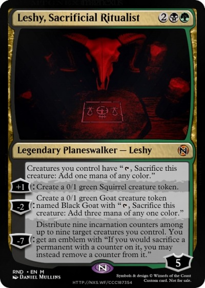 MTGNexus - Leshy, Sacrificial Ritualist