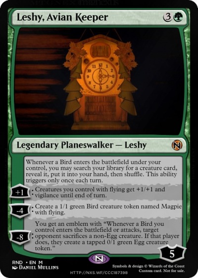 MTGNexus - Leshy, Avian Keeper