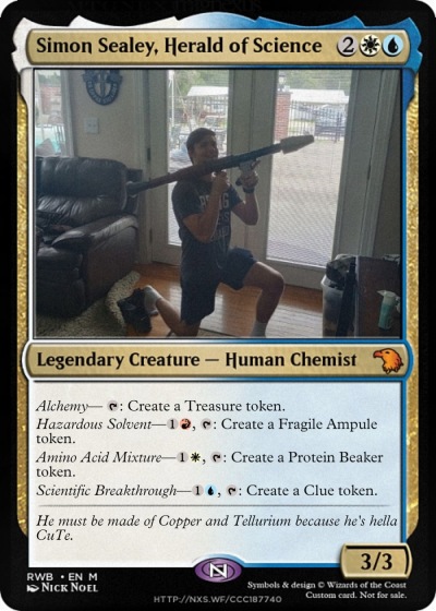 MTGNexus - Simon Sealey, Herald of Science