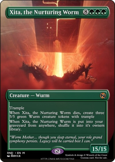 MTGNexus - Xita, the Nurturing Worm
