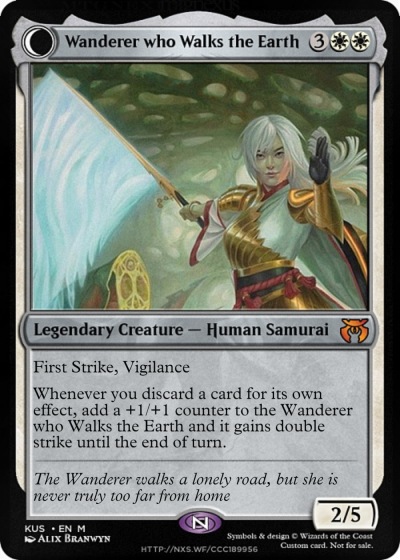 MTGNexus - Walk the Earth // Wanderer who Walks the Earth