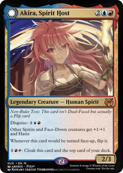 MTGNexus - Akira, Spirit Host // Akira, Flame Awakened