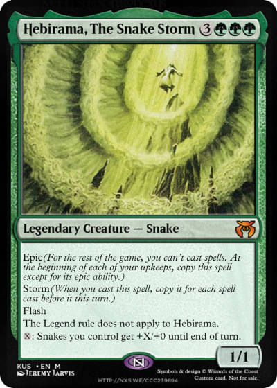 MTGNexus - Hebirama, The Snake Storm