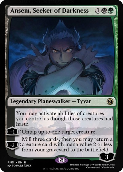 MTGNexus - Ansem, Seeker of Darkness