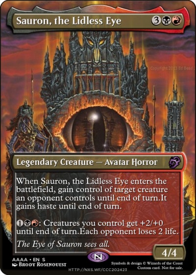 MTGNexus - Sauron, the Lidless Eye