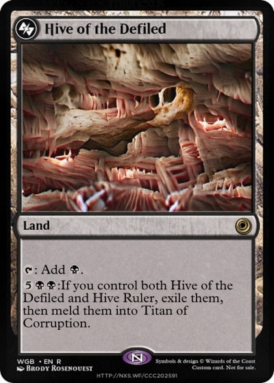 MTGNexus - Hive of the Defiled // Titan of Corruption