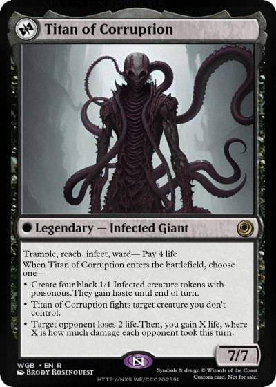 MTGNexus - Hive of the Defiled // Titan of Corruption