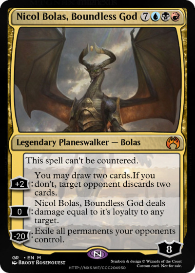 MTGNexus - Nicol Bolas, Boundless God