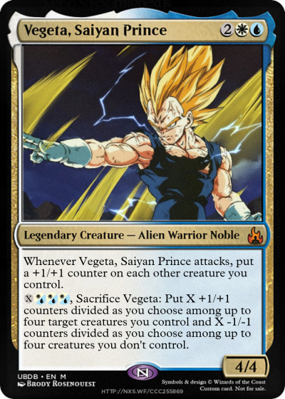 MTGNexus - Vegeta, Saiyan Prince