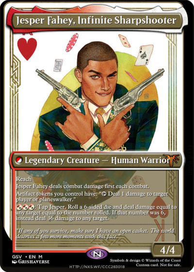 MTGNexus - Zemeni Farmer // Jesper Fahey, Infinite Sharpshooter