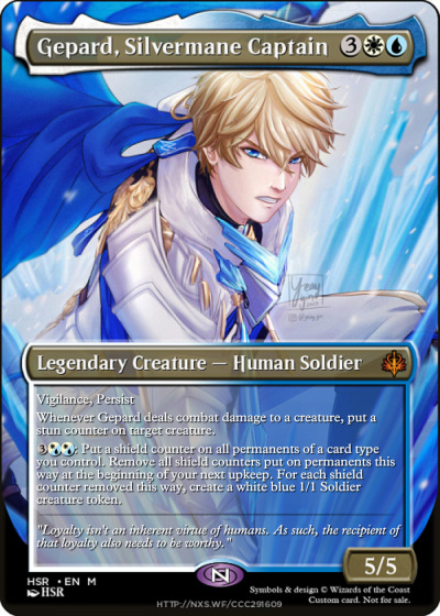MTGNexus - Gepard, Silvermane Captain