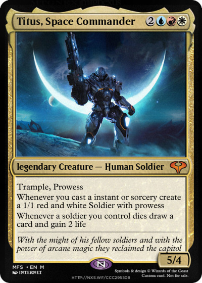 MTGNexus - Titus, Space Commander