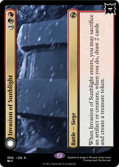 MTGNexus - Invasion of Sunblight // Duergar Mindbreaker