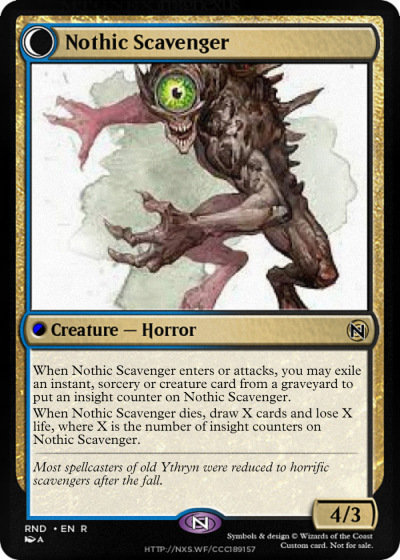 MTGNexus - Invasion of Ythryn // Nothic Scavenger
