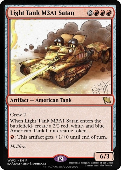 MTGNexus - Light Tank M3A1 Satan