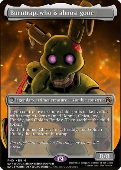 MTGNexus - Springtrap, He always comes back // Burntrap, who is almost gone