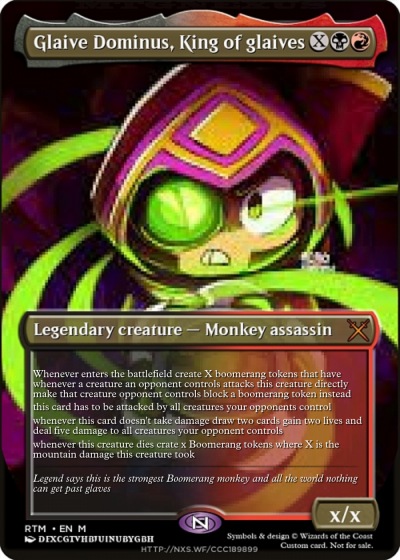 MTGNexus - Glaive Dominus, King of glaives
