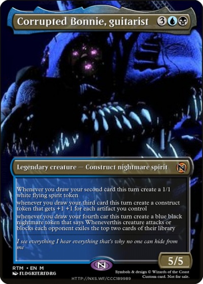 MTGNexus - Corrupted Bonnie, guitarist