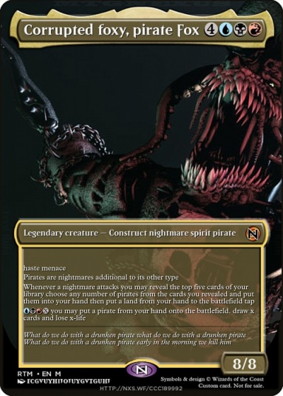 MTGNexus - Corrupted foxy, pirate Fox