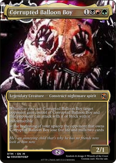 MTGNexus - Corrupted Balloon Boy
