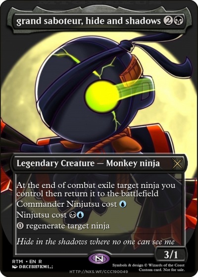 MTGNexus - grand saboteur, hide and shadows