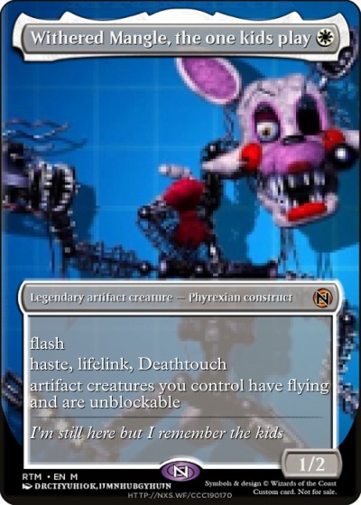 MTGNexus - Withered Mangle, the one kids play