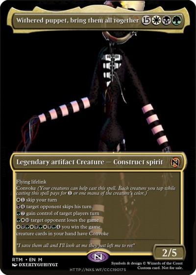 MTGNexus - Withered puppet, bring them all together