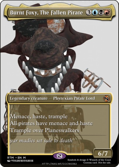 MTGNexus - Burnt Foxy, The Fallen Pirate