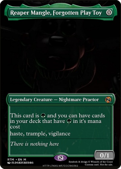 MTGNexus - Reaper Mangle, Forgotten Play Toy