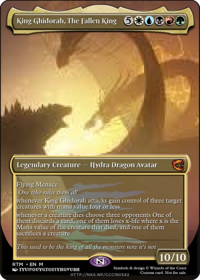 MTGNexus - Godzilla commander set