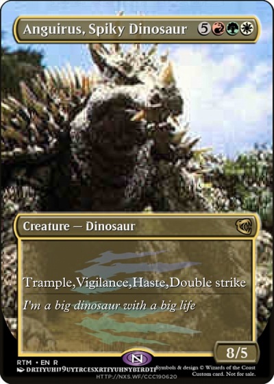 MTGNexus - Anguirus, Spiky Dinosaur