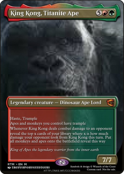 MTGNexus - Godzilla commander set